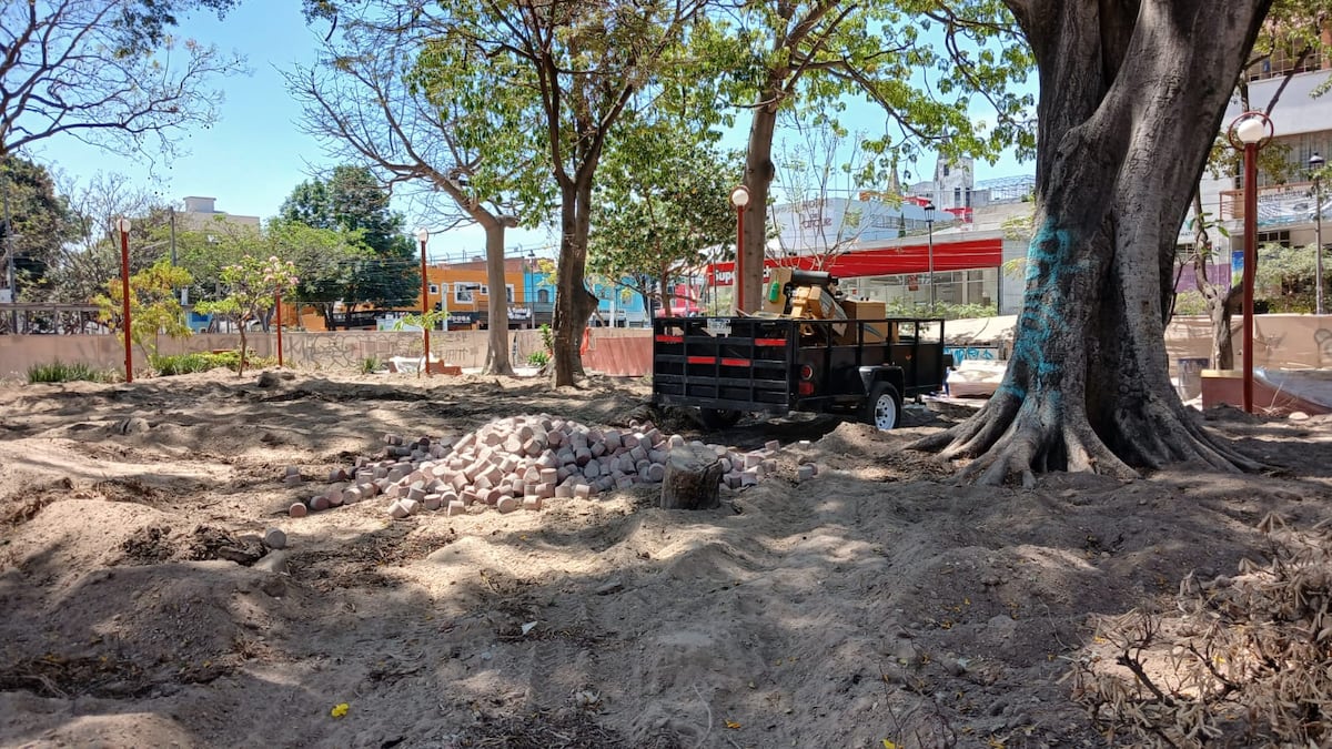 Piden explicación por atraso en las obras de remodelación del parque ...
